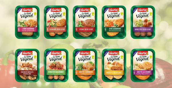 Herta propose une gamme de produits végétariens